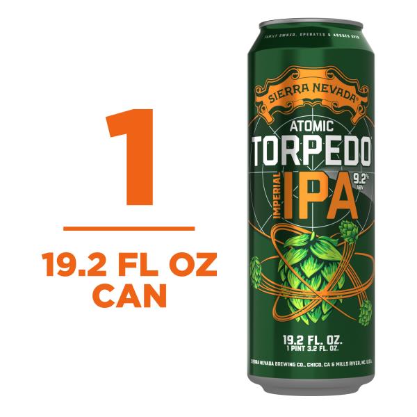 Sierra Nevada Brewing Co. Atomic Torpedo, Imperial Ipa | Publix Super ...