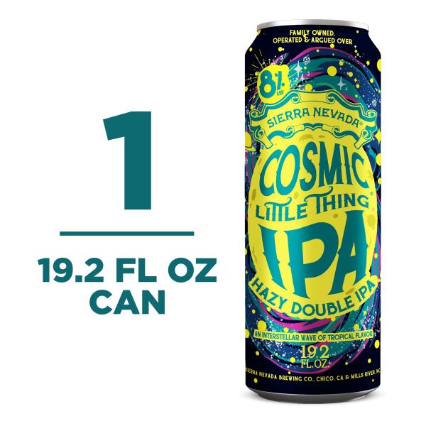 Sierra Nevada Brewing Co. Cosmic Little Thing, Double Hazy Ipa | Publix ...