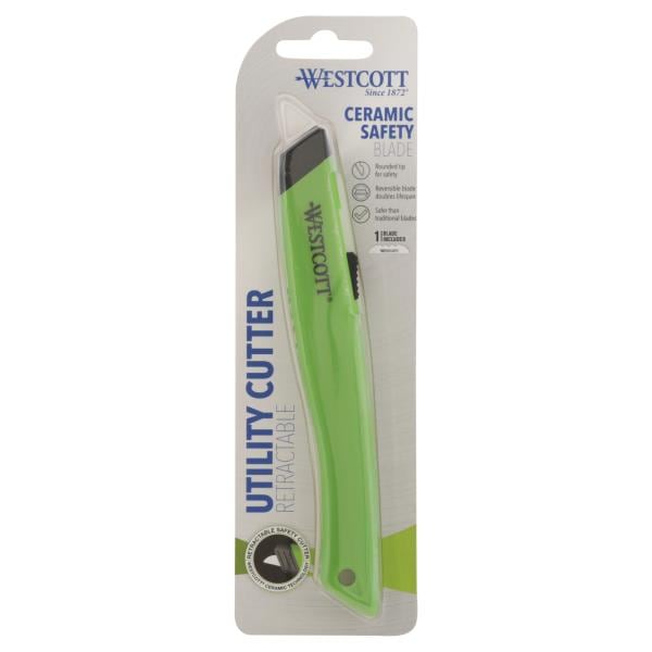 Westcott Utility Cutter Ceramic Retractable Safety Blade Publix Super Markets