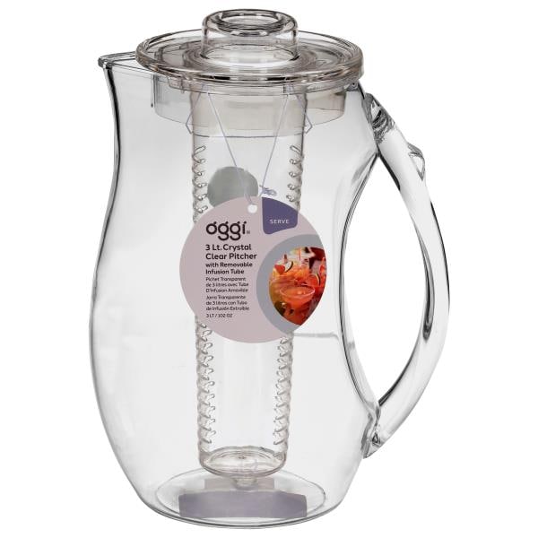Oggi PITCHER, CRYSTAL CLEAR, 3 LITER | Publix Super Markets