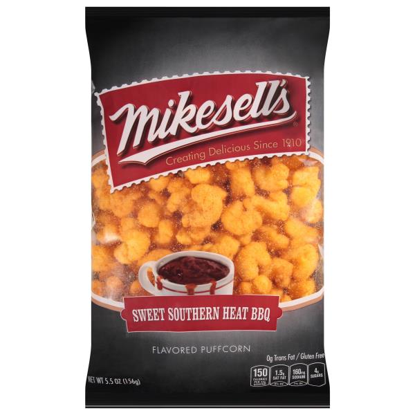 Mikesell's Puffcorn, Sweet Southern Heat BBQ Flavored | Publix Super ...