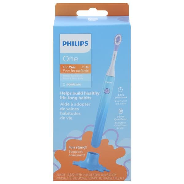 Phillips Toothbrush, Battery, for Kids, Age 3+ | Publix Super Markets