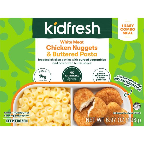 Kidfresh White Meat Chicken Nuggets & Buttered Pasta | Publix Super Markets