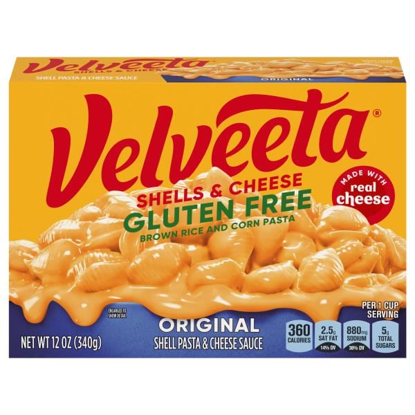 Velveeta Shells & Cheese, Gluten Free, Original | Publix Super Markets