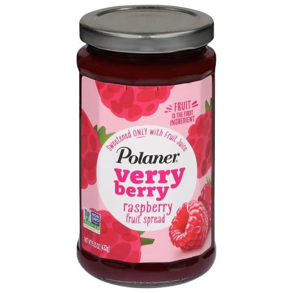 Polaner Verry Berry Raspberry Fruit Spread, Gluten-Free | Publix Super ...