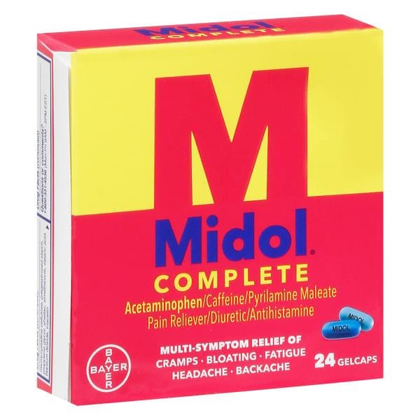 Midol Complete Multi-Symptom Relief, Gelcaps | Publix Super Markets