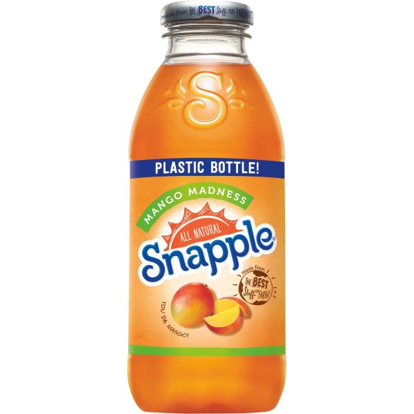 Snapple Juice Drink, Flavored, Mango Madness | Publix Super Markets