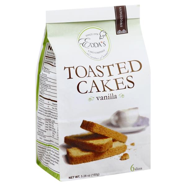 Edda's Toasted Cakes, Vanilla | Publix Super Markets