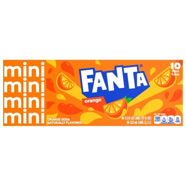 Fanta Soda, Orange, Mini | Publix Super Markets