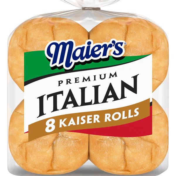 Maier's Premium Italian White Kaiser Rolls, 8 count, 16 oz | Publix ...