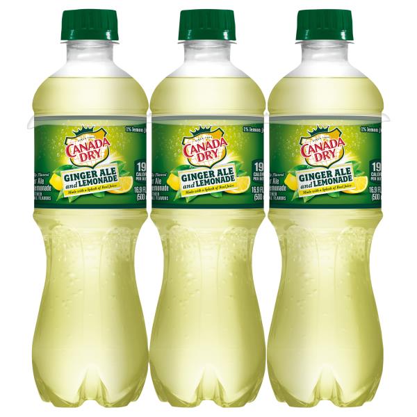 Canada Dry Ginger Ale and Lemonade, 6-Pack | Publix Super Markets