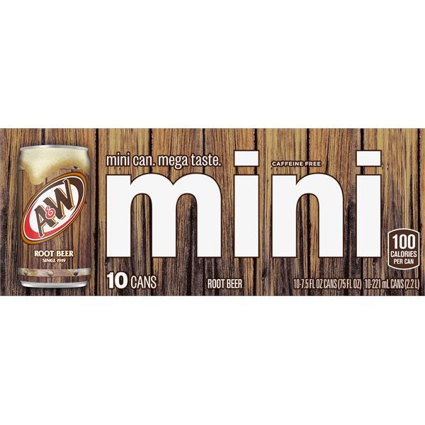 A&W Soda, Root Beer, Mini | Publix Super Markets