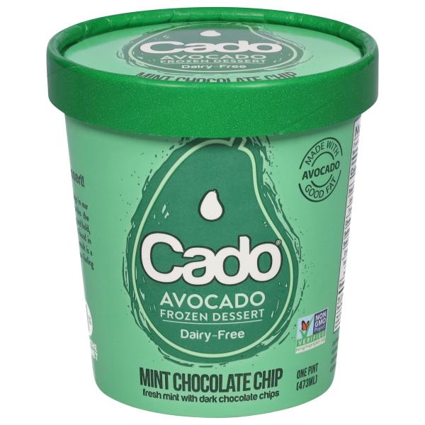 Cado Avocado Frozen Dessert, Non-Dairy, Mint Chocolate Chip | Publix ...