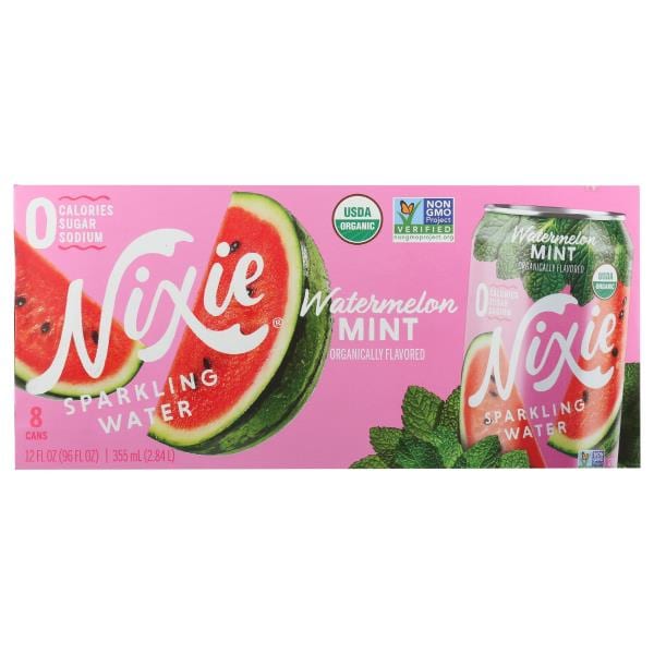 Nixie Sparkling Water, Watermelon Mint, 8 Pack | Publix Super Markets