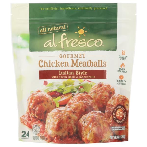 Al Fresco Chicken Meatballs, Italian Style, Gourmet | Publix Super Markets