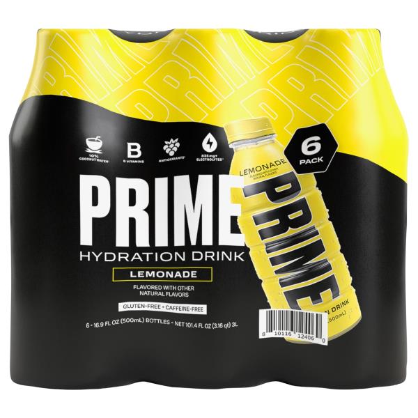 Prime Hydration Drink, Lemonade | Publix Super Markets