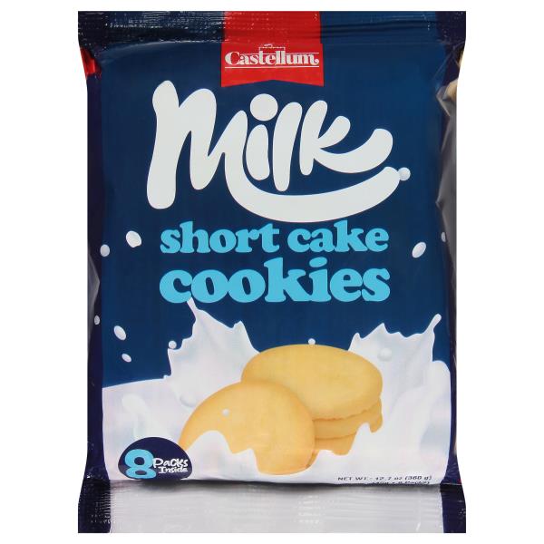 Castellum Shortcake Cookies, Milk | Publix Super Markets