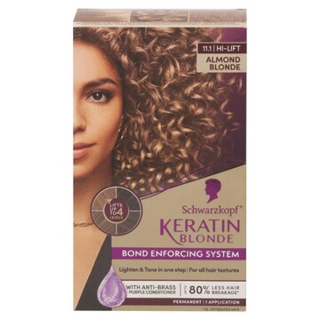 Schwarzkopf Keratin Blonde 11.1 Hi-Lift Almond Blonde Permanent Hair ...