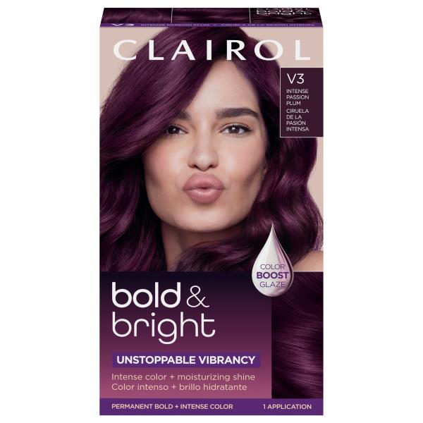 Bold & Bright Bold + Intense Color, Permanent, Intense Passion Plum V3 ...