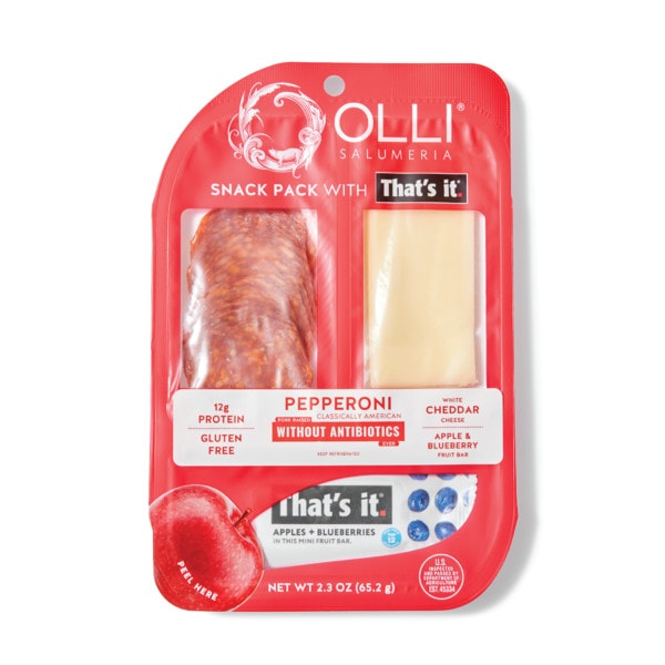 Olli Salumeria Snack Packs Pepperoni, White Cheddar, and That's It ...