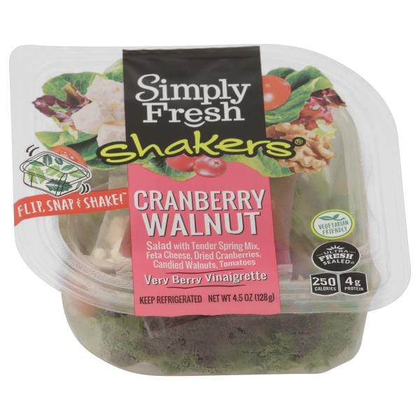 Simply Fresh Shakers Salad, Cranberry Walnut | Publix Super Markets
