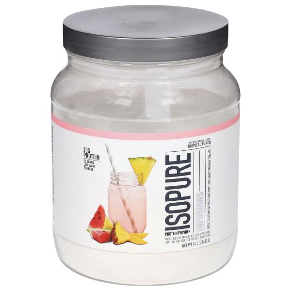 Isopure Protein Powder, Tropical Punch, Infusions | Publix Super Markets