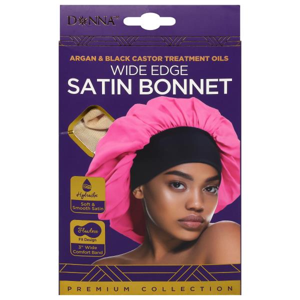 Donna Premium Collection Bonnet, Satin, Wide Edge, Assorted | Publix ...