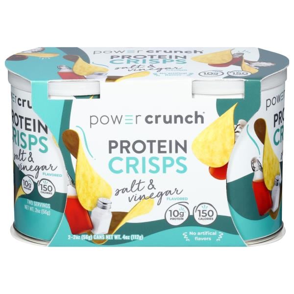 Power Crunch Protein Crisps, Salt & Vinegar Flavored | Publix Super Markets
