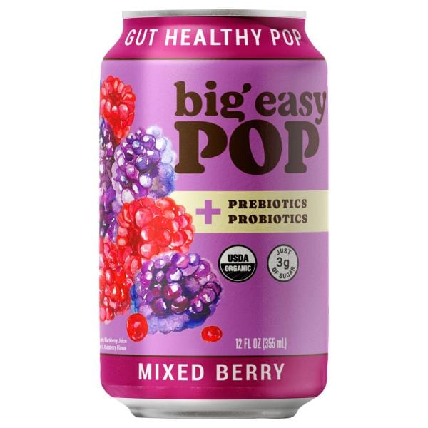 Big Easy Bucha Pop, Mixed Berry, Prebiotic + Probiotic | Publix Super ...