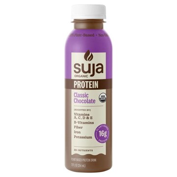 Suja Organic Protein Drink, Plant-Based, Classic Chocolate | Publix ...