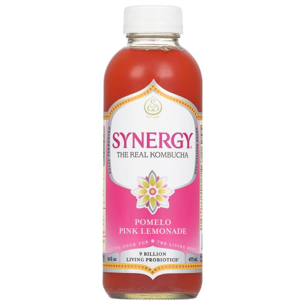 Gts Synergy Kombucha, Pomelo Pink Lemonade | Publix Super Markets