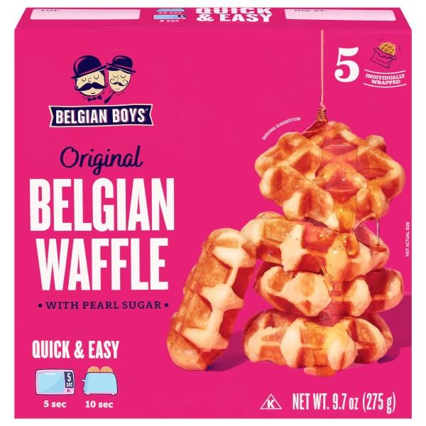 Belgian Boys Original Belgian Waffle with Pearl Sugar | Publix Super ...