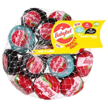 Mini Babybel® Cheese, Semisoft, Assorted, Mini, Variety Pack | Publix ...
