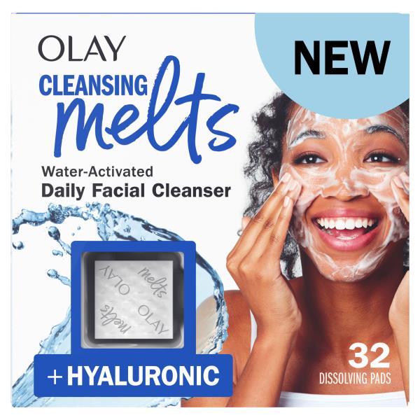 Olay Cleansing Melts Facial Cleanser, Daily, Water-Activated | Publix ...