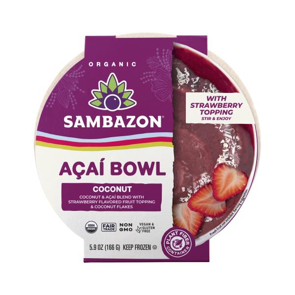 Sambazon Coconut Acai Bowl with Strawberry | Publix Super Markets