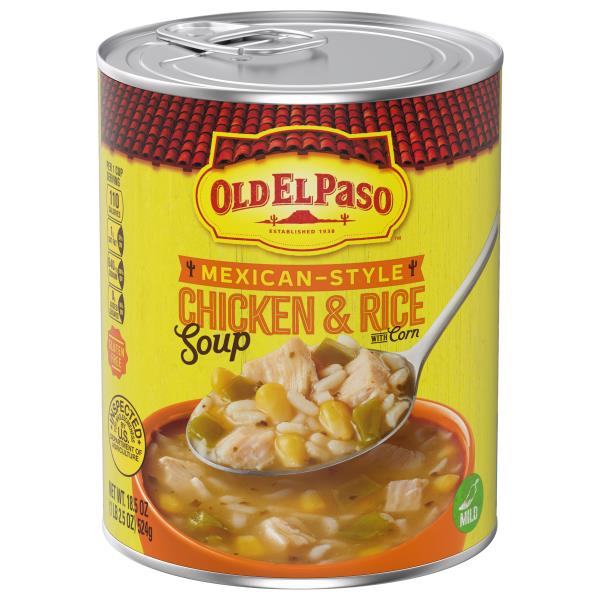 Old El Paso Soup, Chicken & Rice, Mexican Style, Mild | Publix Super ...