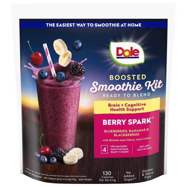 Dole Smoothie Kit, Boosted, Berry Spark | Publix Super Markets