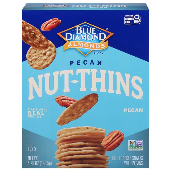 Blue Diamond Almonds Nut-Thins Rice Cracker Snacks, Pecan | Publix ...