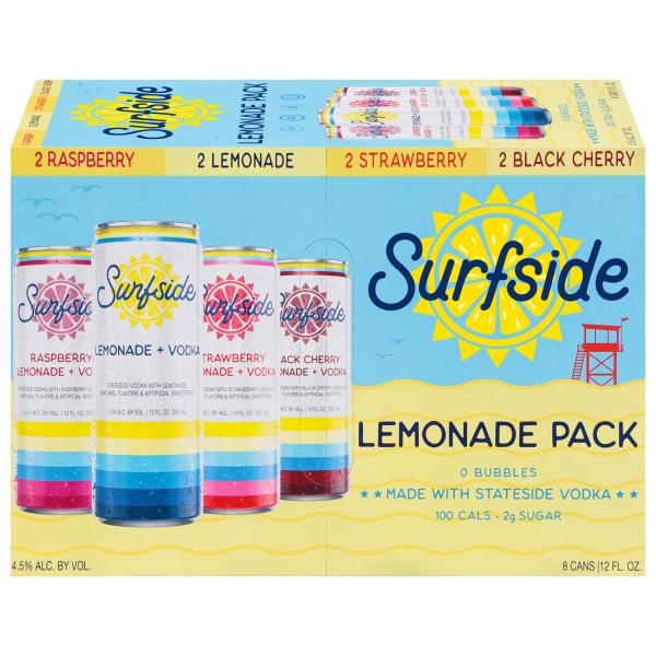 Surfside Surfside Surfside Lemonade + Vodka Variety Pack | Publix Super ...