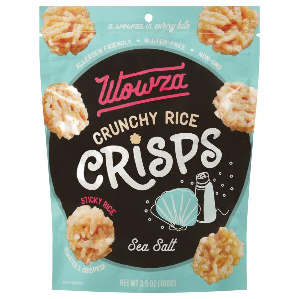 Wowza Crisps, Sea Salt, Crunchy Rice | Publix Super Markets