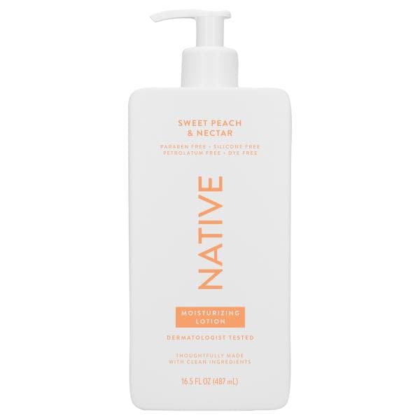 Native Moisturizing Lotion, Sweet Peach & Nectar | Publix Super Markets
