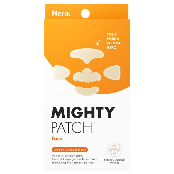 Hero Patch, Face, Oily+Combination Skin, Mighty | Publix Super Markets