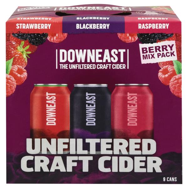 Downeast Beer, Berry, Unfiltered, Mix Pack | Publix Super Markets