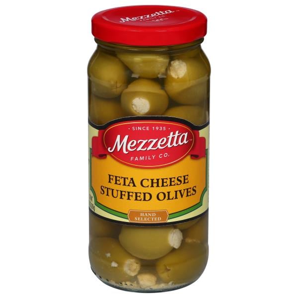 Mezzetta Olives, Feta Cheese, Stuffed | Publix Super Markets