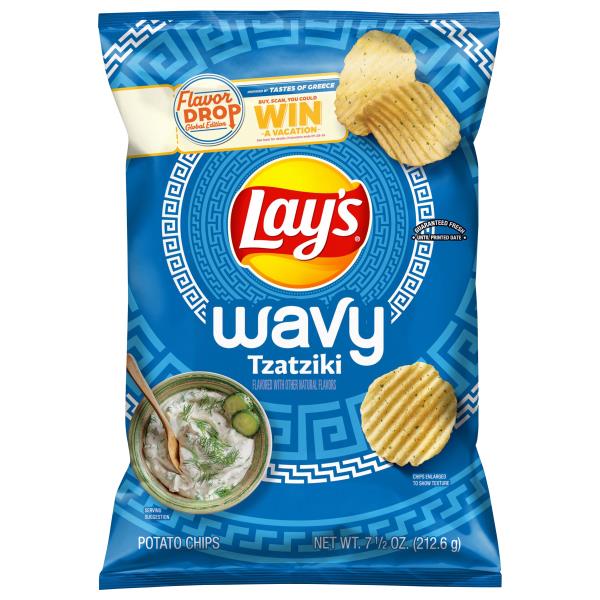Lay's Potato Chips, Tzatziki, Wavy | Publix Super Markets