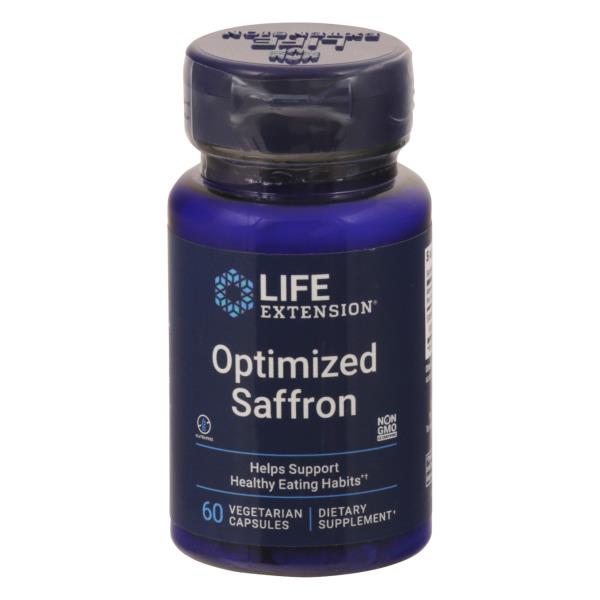 Life Extension Optimized Saffron, Vegetarian Capsules | Publix Super ...