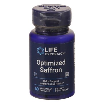 Life Extension Optimized Saffron, Vegetarian Capsules | Publix Super ...