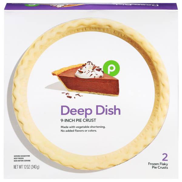 Publix Deep Dish 9 Inch Pie Crust | Publix Super Markets