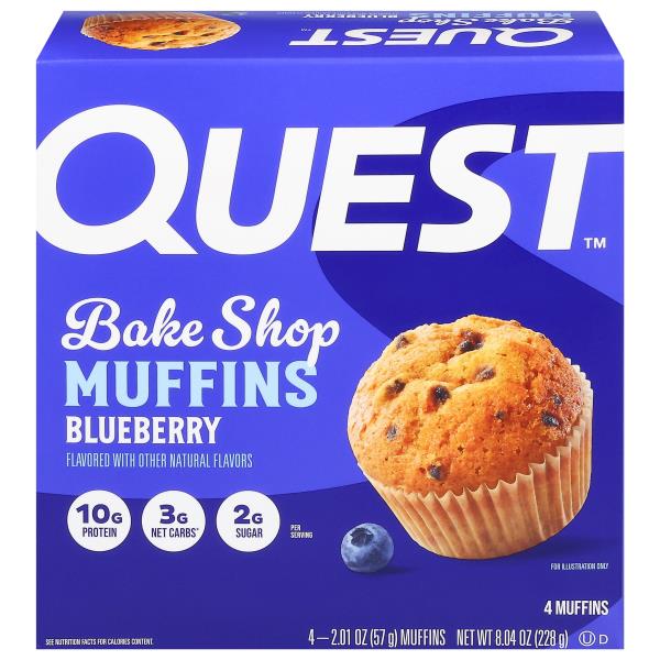 Quest Bake Shop Blueberry Muffins | Publix Super Markets