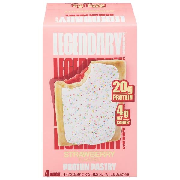 Legendary Foods Protein Pastry, Strawberry Flavored | Publix Super Markets